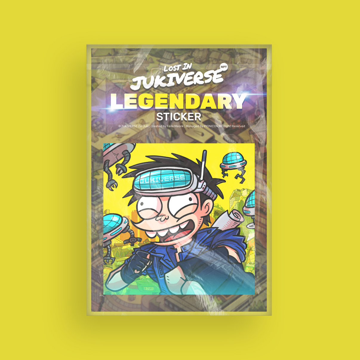Jukiverse Single Sticker #1 – Si Juki Culture Shop