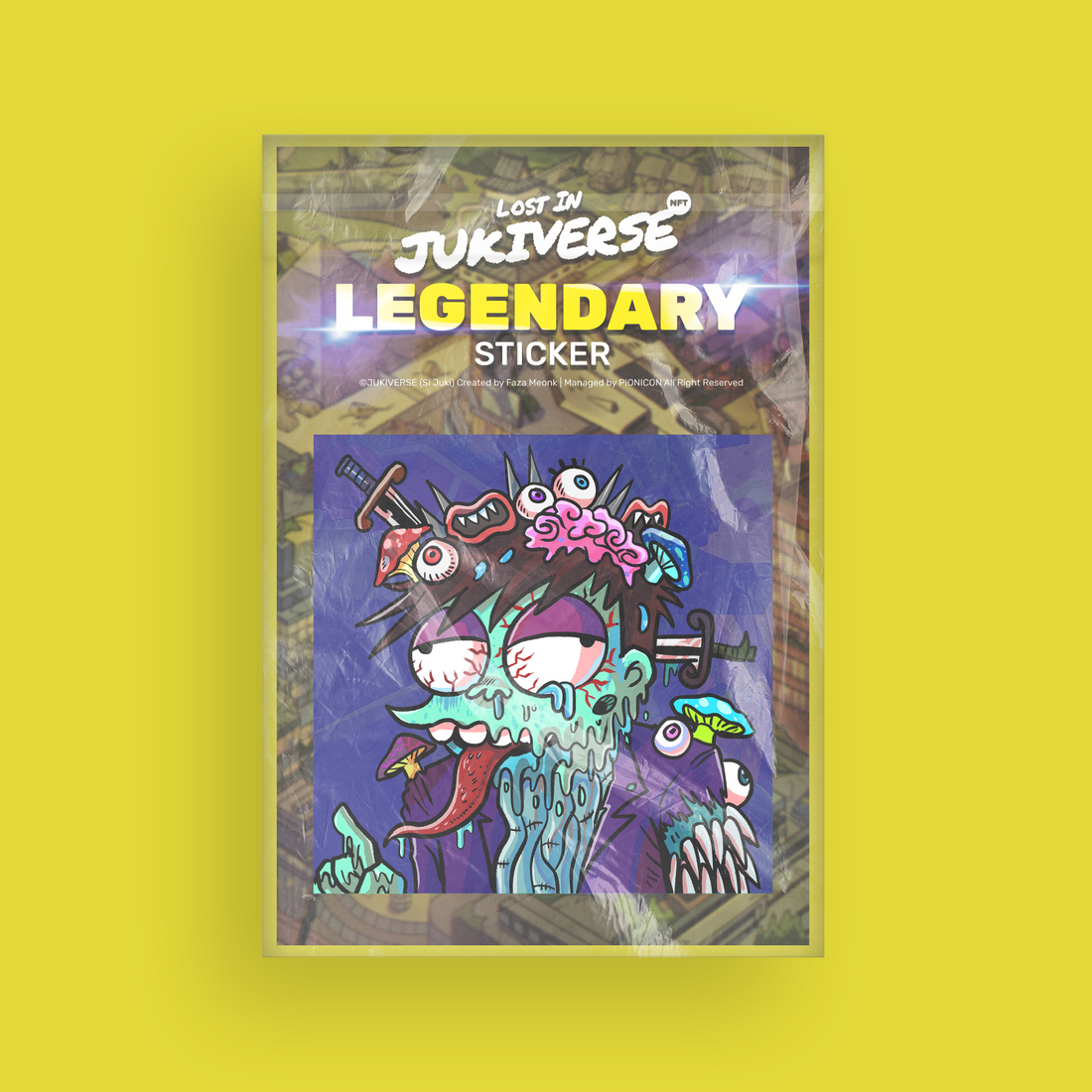 Jukiverse Single Sticker #21 – Si Juki Culture Shop